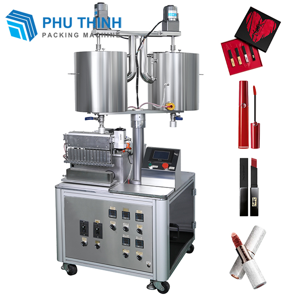 Máy Chiết Rót Làm Son Môi Tự Động - Công Nghệ Tự Động Hóa Phú Thịnh